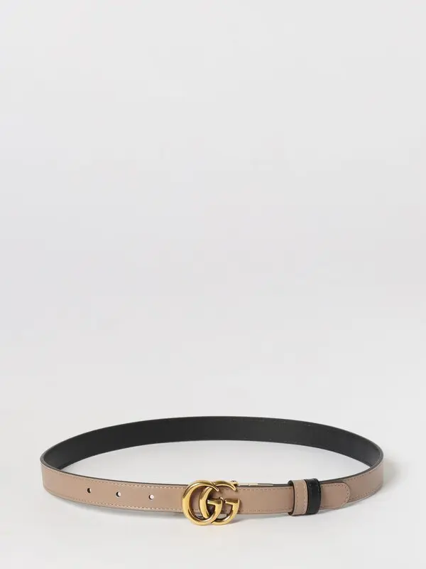 Gucci Double G Belt - Pink