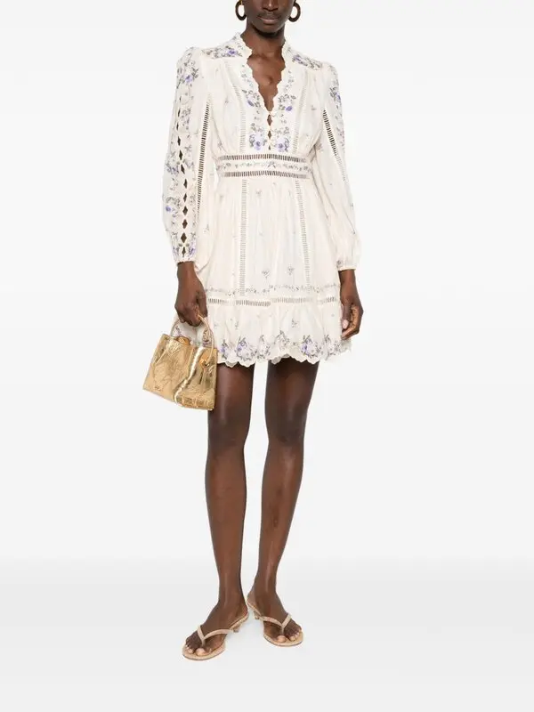 Zimmermann Patience Linen Mini Dress
