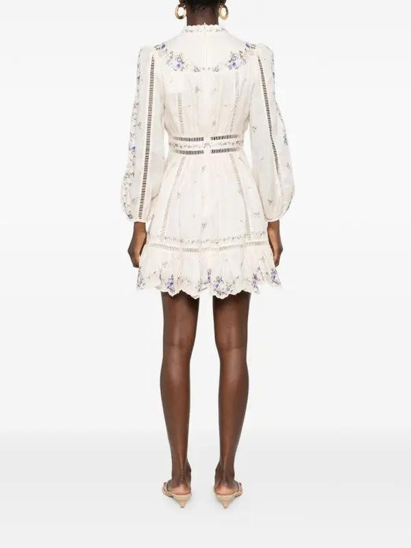 Zimmermann Patience Linen Mini Dress