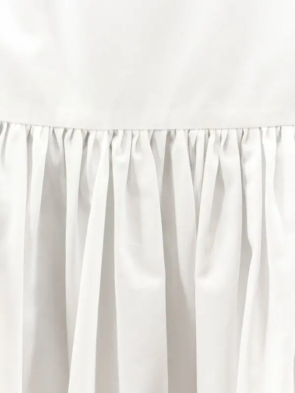 Dolce & Gabbana Flounced Cotton Maxi Skirt