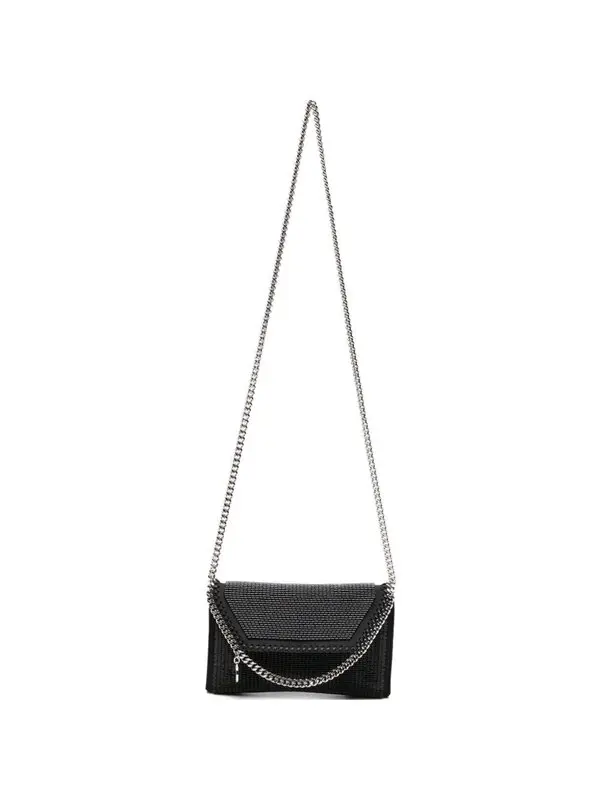 Stella McCartney Falabella Wallet On Chain With Black Sequin Embellishment - Multicolor