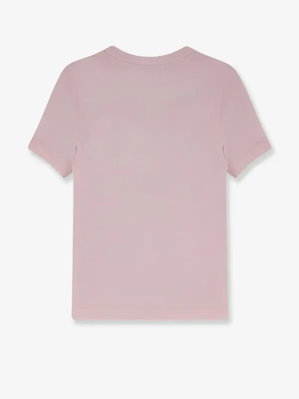 Dolce & Gabbana Cotton T-shirt With Dg Crystal Embroidery