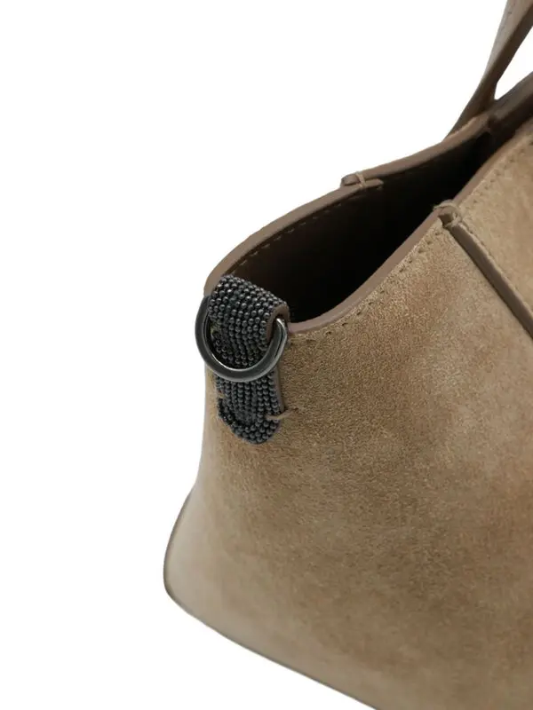 Brunello Cucinelli Leather Tote Bag - Multicolor
