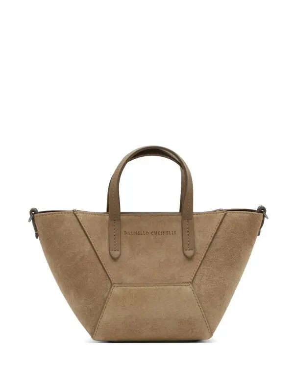 Brunello Cucinelli Leather Tote Bag - Multicolor