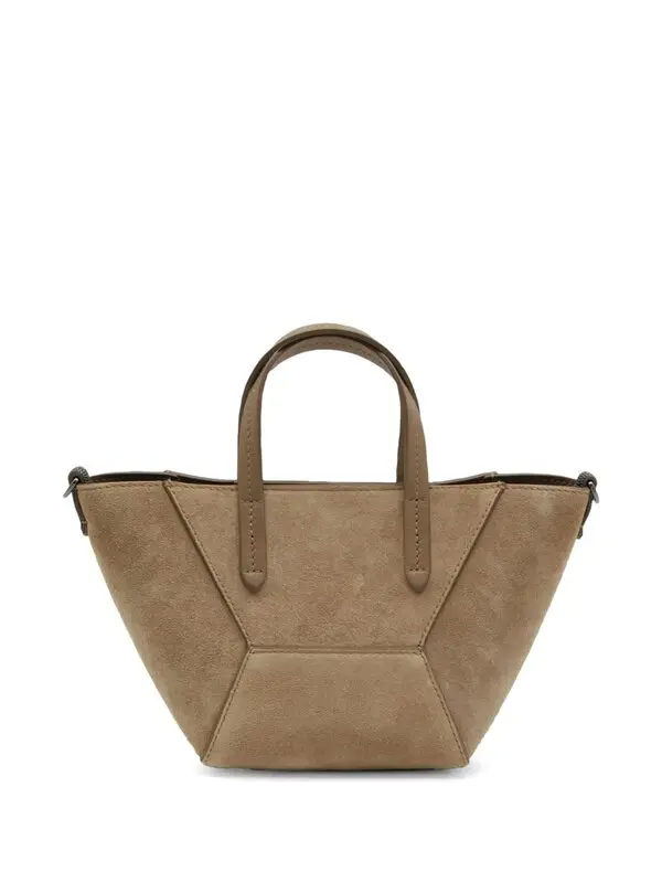 Brunello Cucinelli Leather Tote Bag - Multicolor