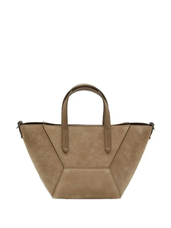 Brunello Cucinelli Leather Tote Bag - Multicolor