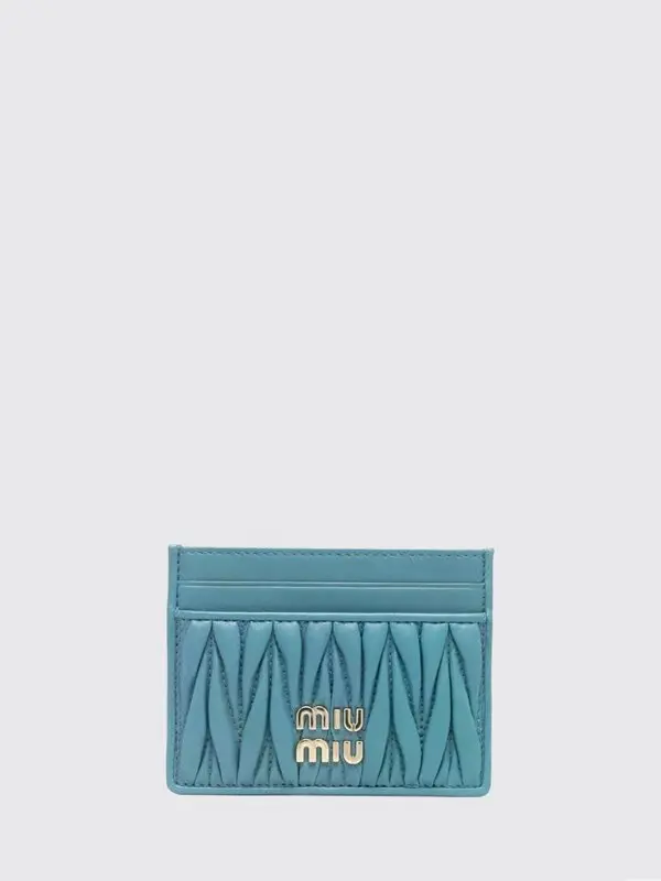Miu Miu Wallet Dust - Gray