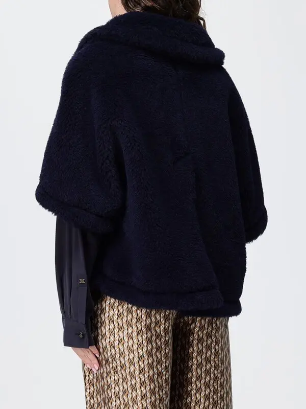 Max Mara Fur Coat - Blue