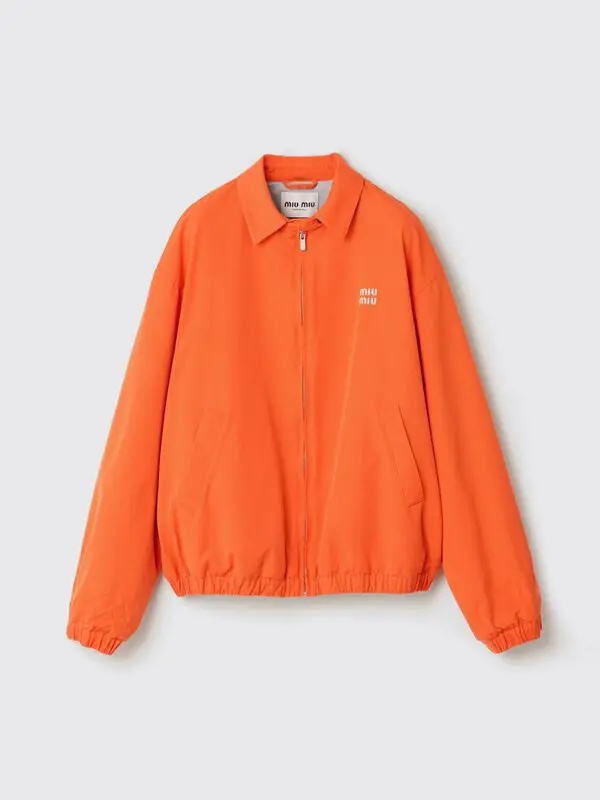 Miu Miu Cotton Zip-up Jacket