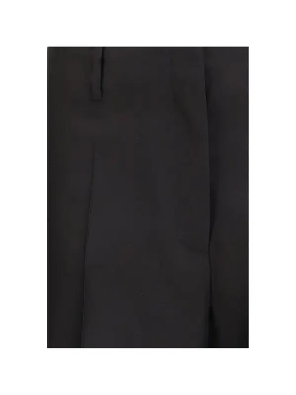 Dries Van Noten Cropped Tailored Flare Pants