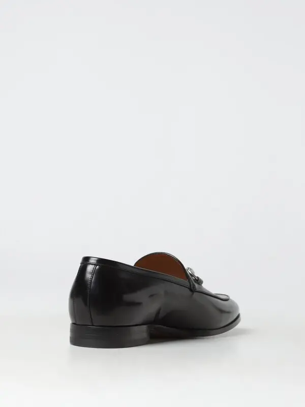 Gucci Calfskin Loafers With Horsebit Detail - Black