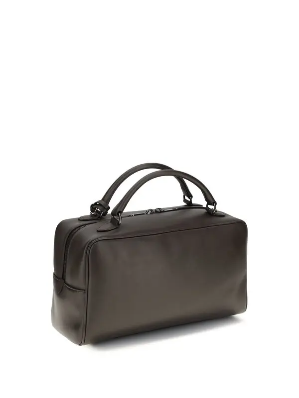 Brunello Cucinelli Boston Explorer Handbag - Brown