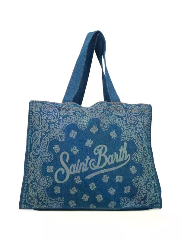 MC2 SAINT BARTH Vivian Tote Bag - Blue