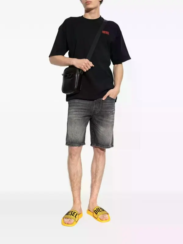 DIESEL® Distressed Effect Denim Shorts