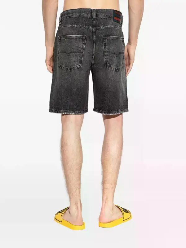 DIESEL® Distressed Effect Denim Shorts