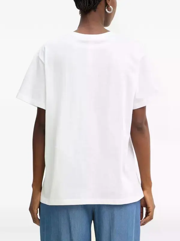 TWINSET Embroidered Logo T-shirt