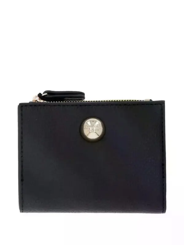 TWINSET Logo-plaque Pebbled Wallet