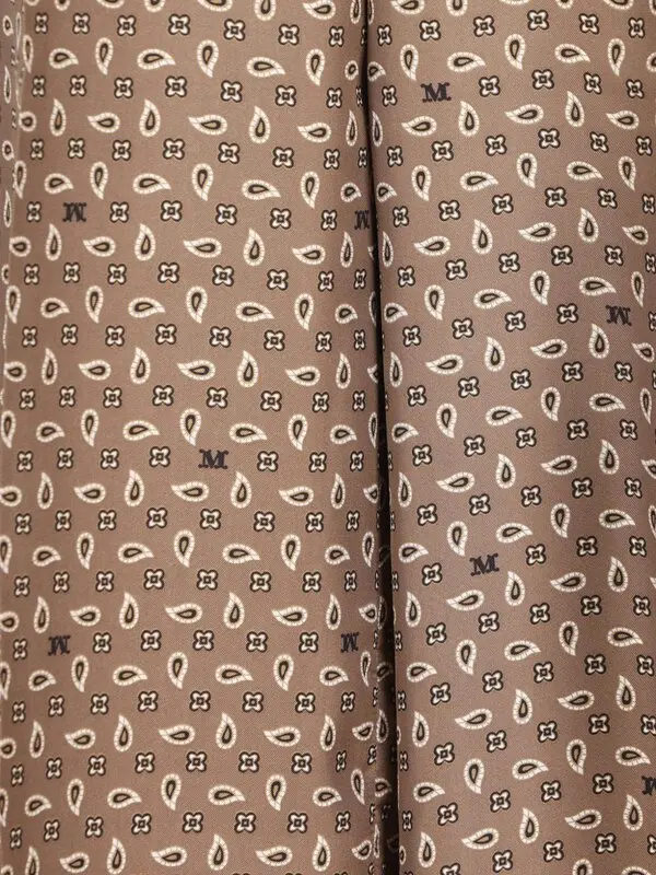Max Mara Silk & Nylon Trousers