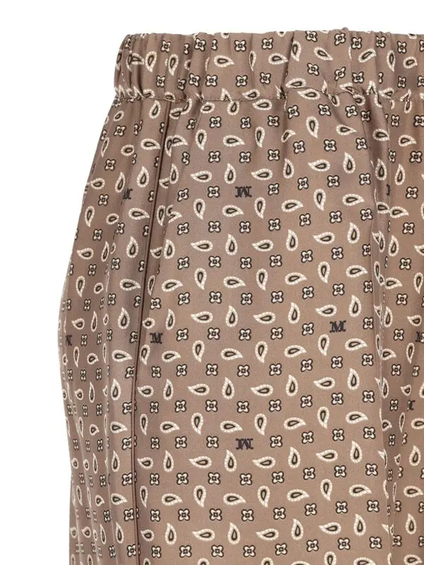 Max Mara Silk & Nylon Trousers