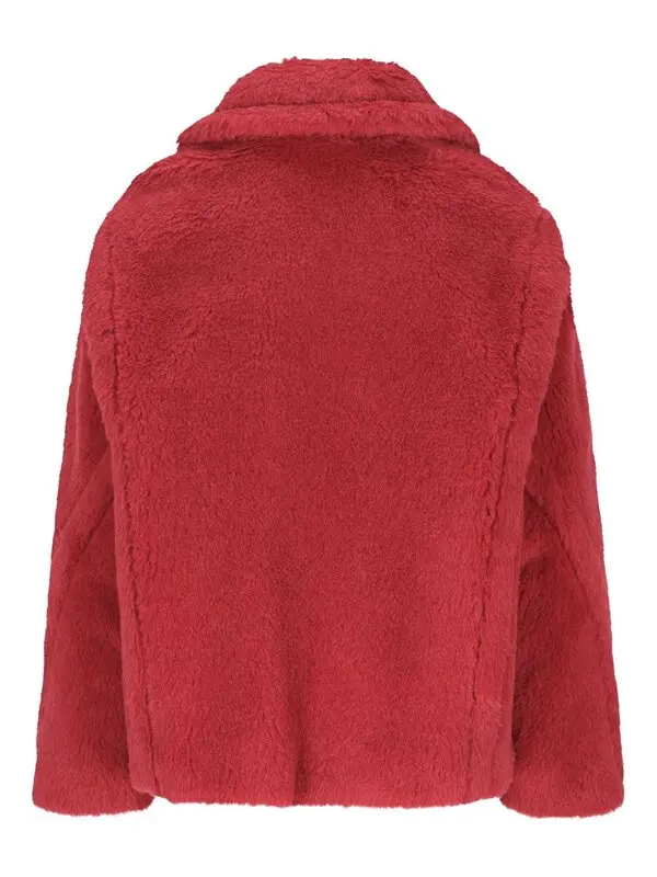 Max Mara Red Fur Coat - Multicolor