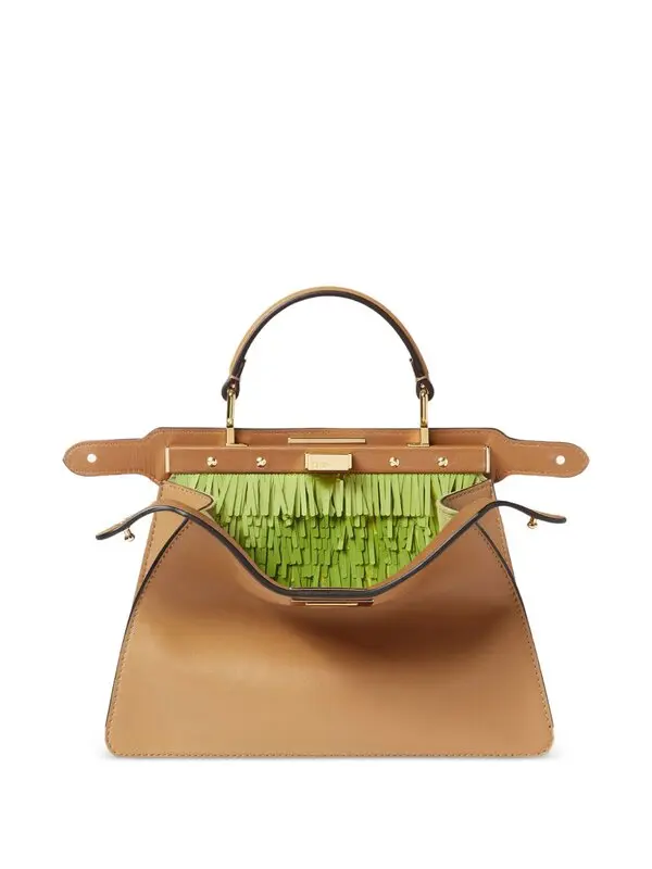 Fendi Peekaboo Iseeu Leather Handbag