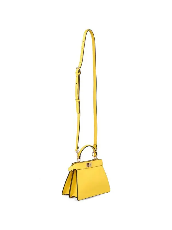Fendi Peekaboo Iseeu Petite Leather Handbag - Multicolor