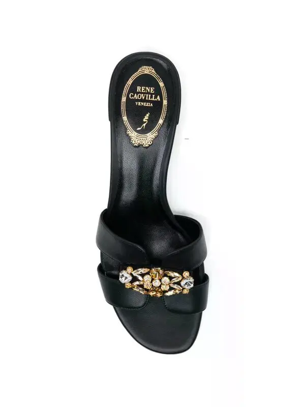 Rene Caovilla Embellished Sandals