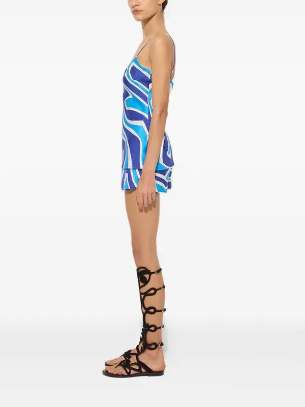 Emilio Pucci Printed Silk Camisole