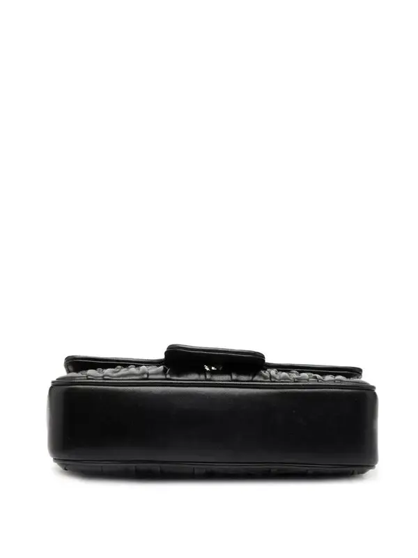 Prada Nappa Gaufre Chain Flap Crossbody Bag
