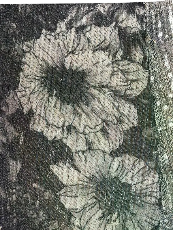 MAISON MARGIELA Sequin Embellished Patchwork Trousers