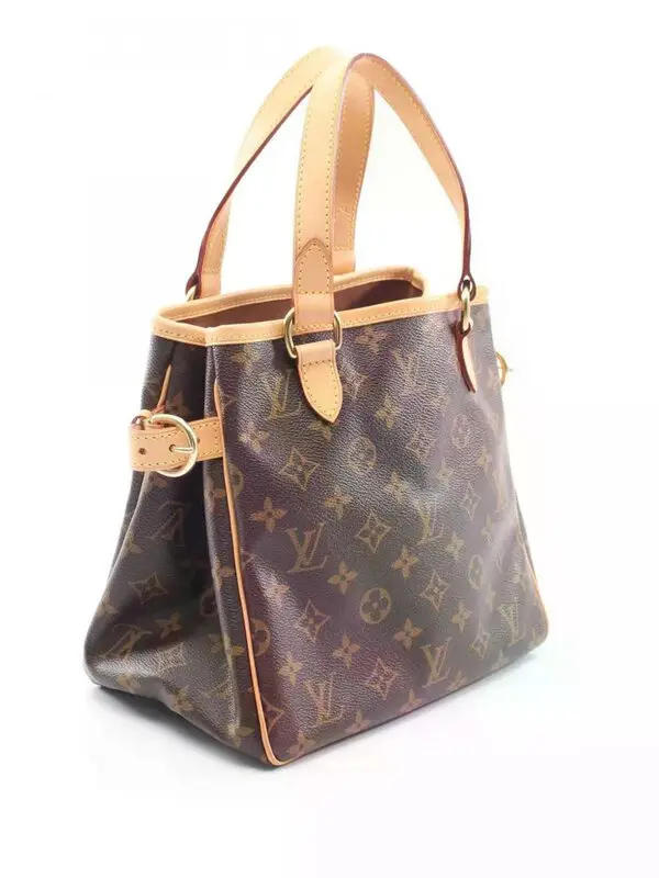 LOUIS VUITTON Monogram Vertical Batignolles Pm Handbag