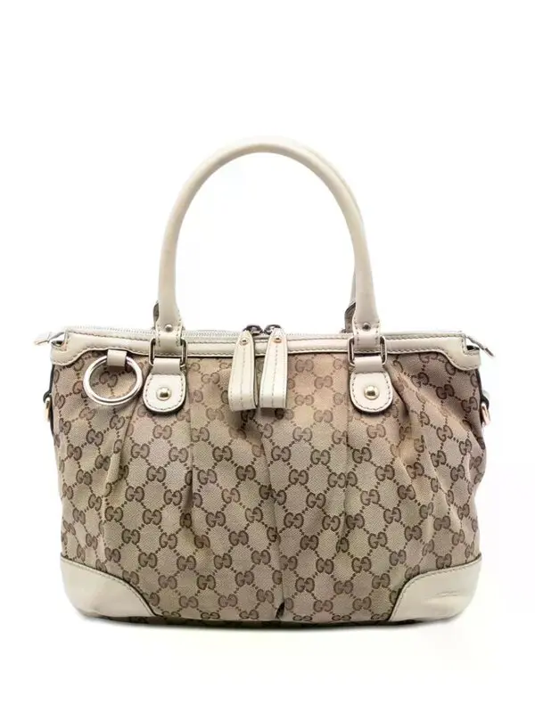 Gucci Gg Canvas Sukey Satchel