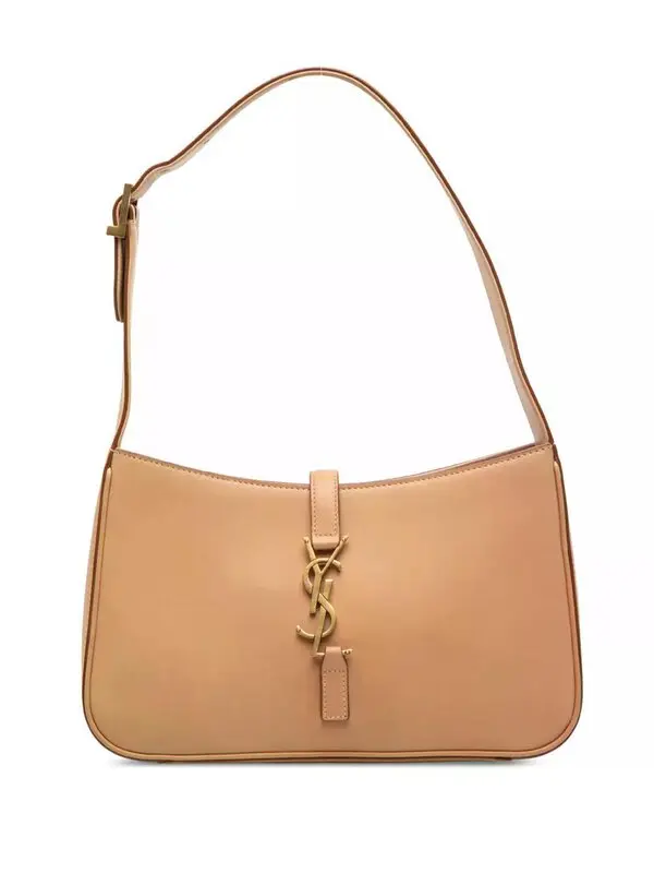 Saint Laurent Le 5 À 7 Smooth Calfskin Shoulder Bag - Brown