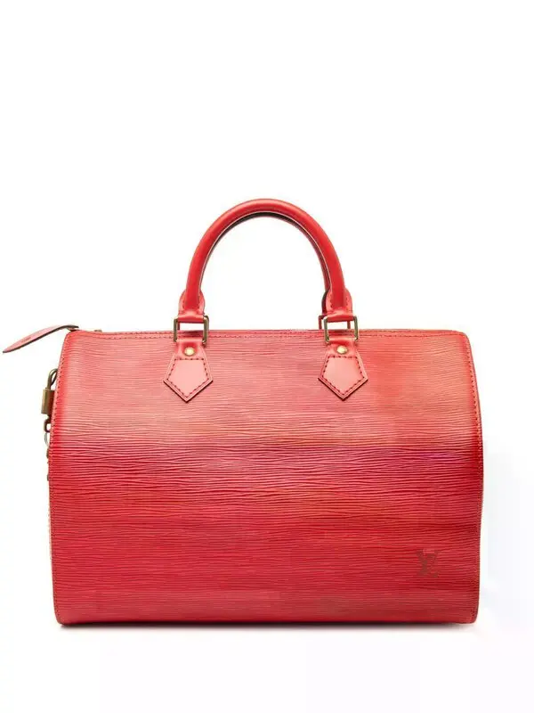LOUIS VUITTON Epi Speedy 30 Boston Bag