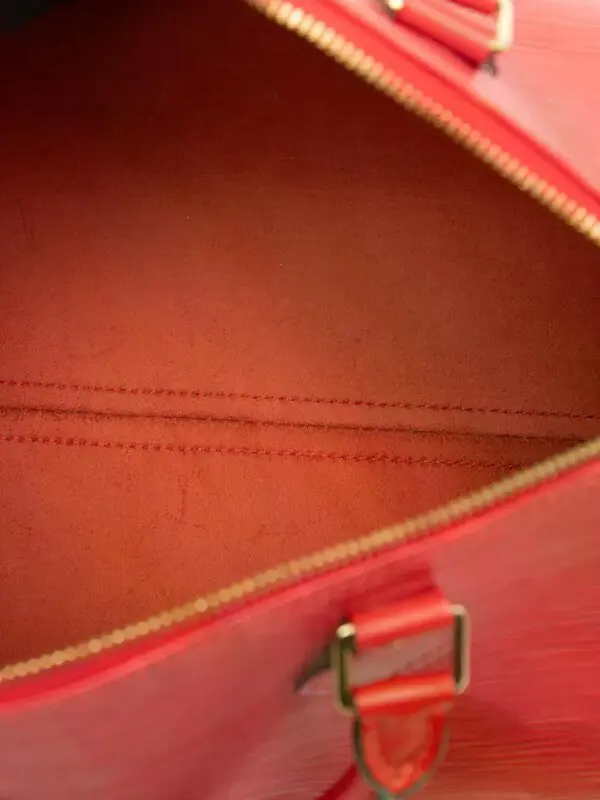 LOUIS VUITTON Epi Speedy 30 Boston Bag