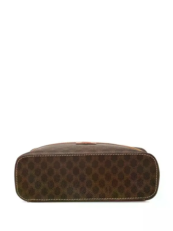 Celine Macadam Coated Canvas Vanity Bag