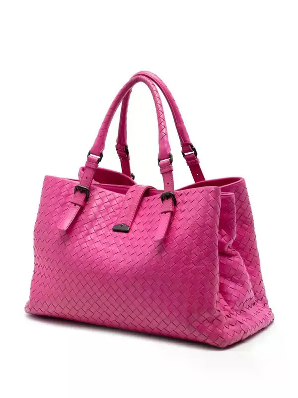 Bottega Veneta Medium Roma Tote Bag - Pink