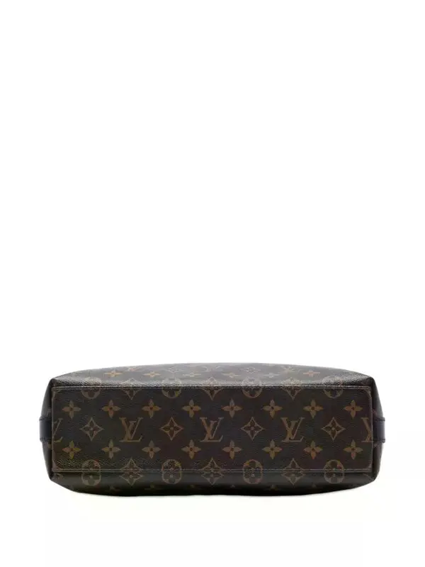LOUIS VUITTON Monogram Macassar Kitan Satchel