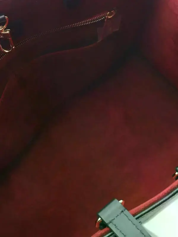 LOUIS VUITTON Giant Monogram Empreinte Onthego Mm Satchel - Black