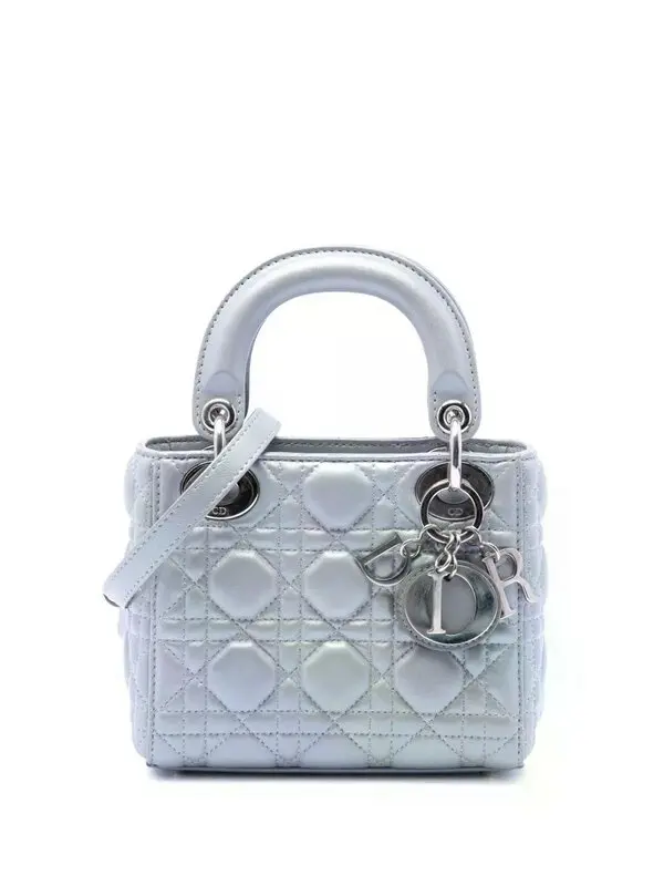 Dior Lady Satchel - Silver