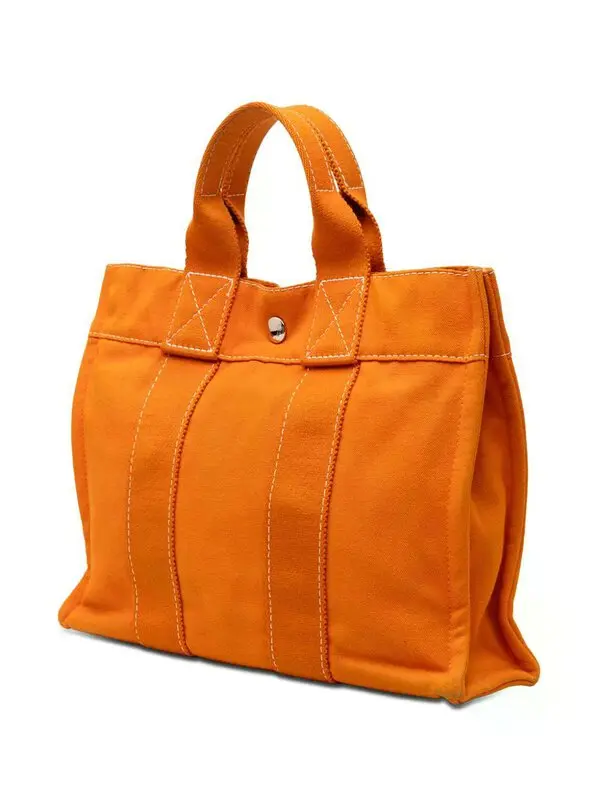 Hermès Canvas Fourre Tout Pm Tote Bag