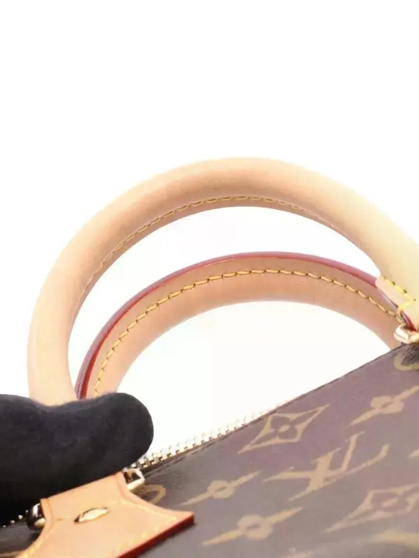LOUIS VUITTON Speedy Bandouliere 20 Monogram Satchel - Brown