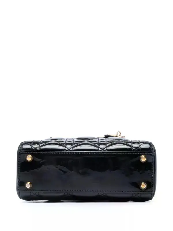Dior Mini Lady Satchel - Black