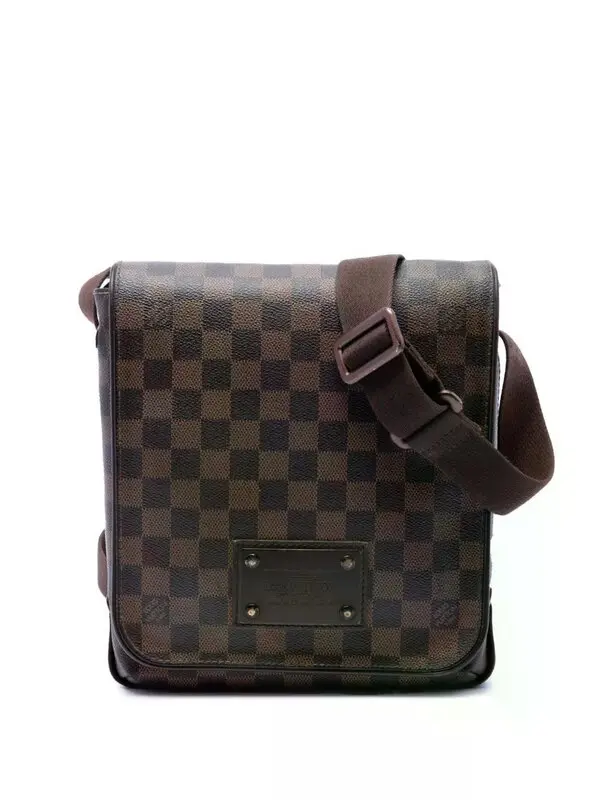 LOUIS VUITTON Damier Ebene Brooklyn Pm Crossbody Bag