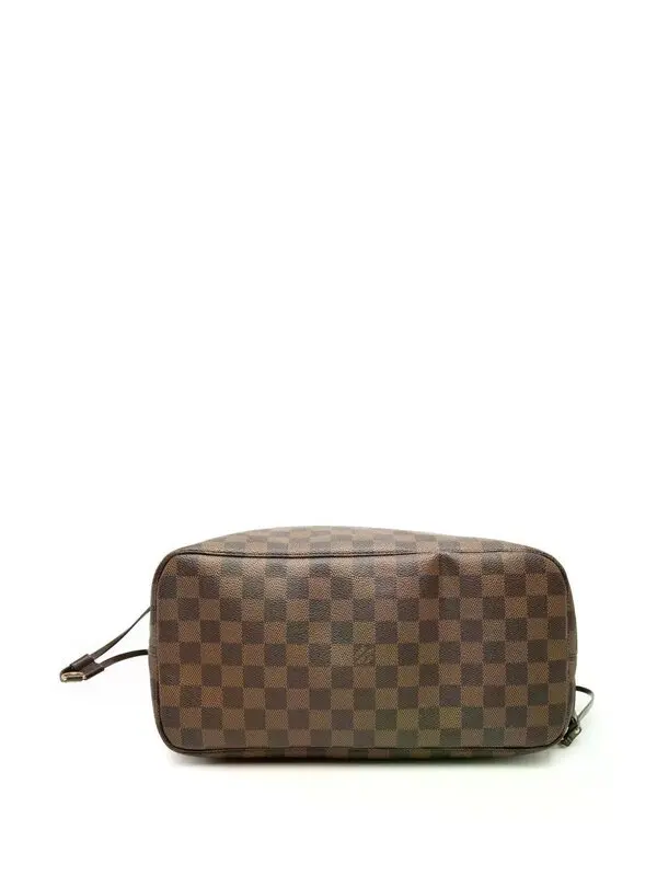 LOUIS VUITTON Damier Ebene Neverfull Mm Tote Bag