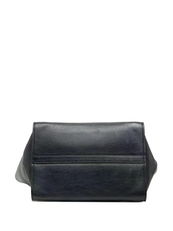 Prada Glace Calf Twin Pocket Double Handle Satchel