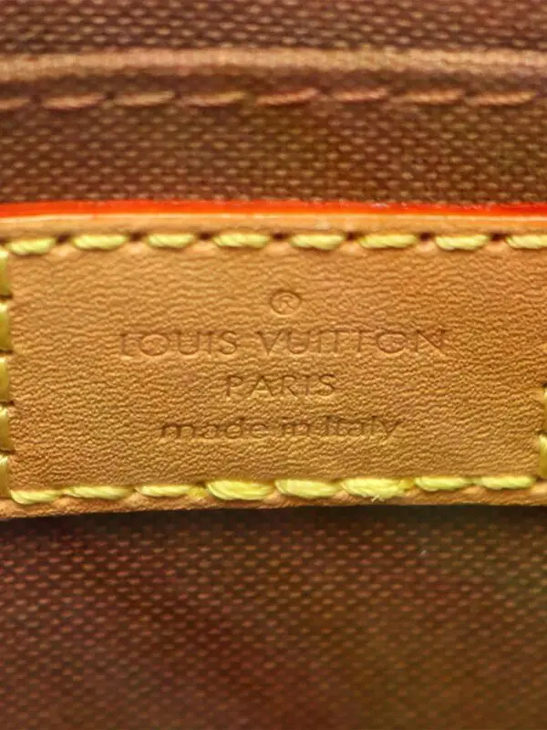 LOUIS VUITTON Monogram Petit Sac Plat Satchel