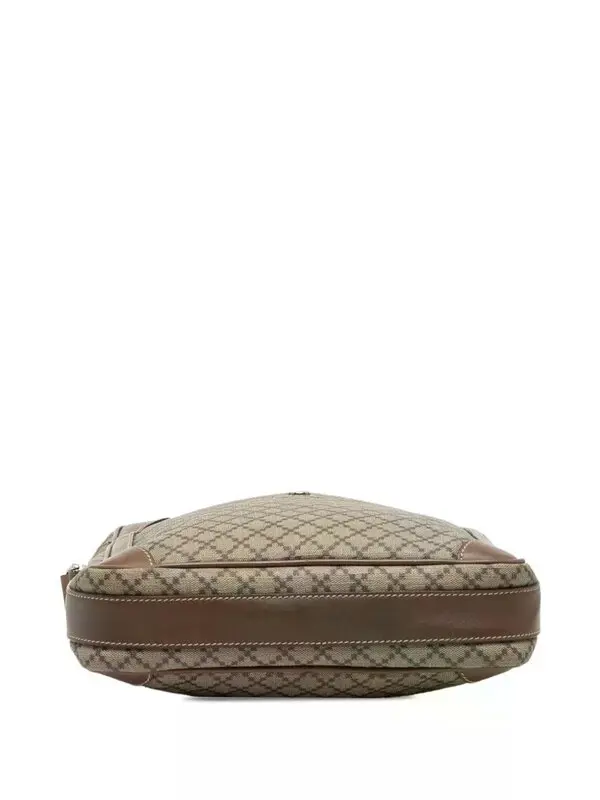 Gucci Diamante Coated Canvas Zip Crossbody Bag