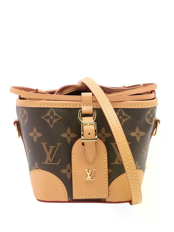 LOUIS VUITTON Monogram Noé Bucket Bag - Brown