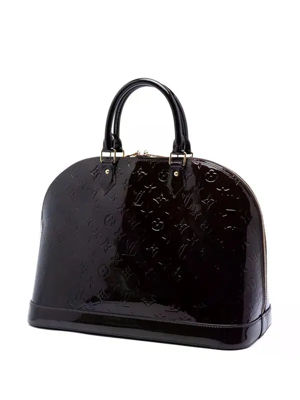 LOUIS VUITTON Monogram Vernis Alma Gm Handbag